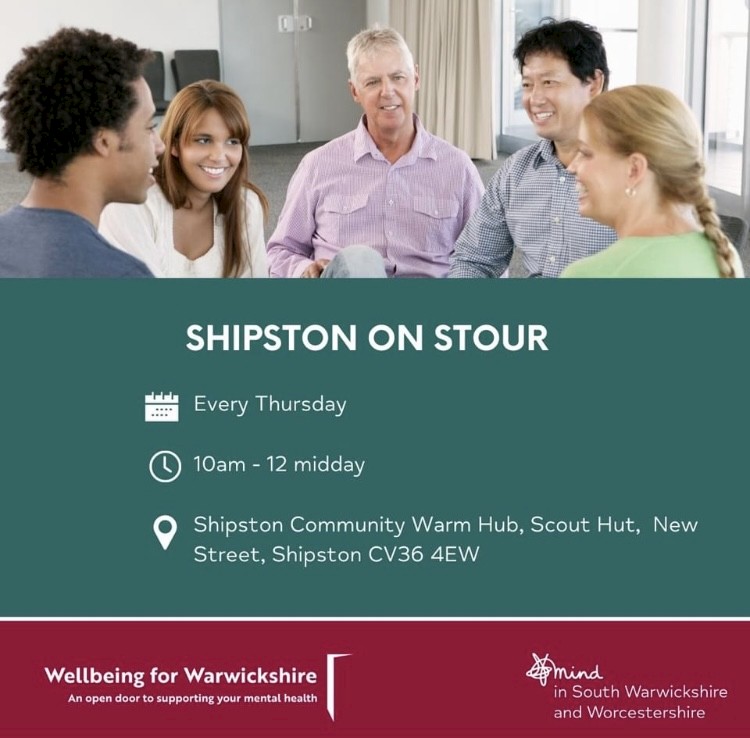 Shipston Community Warm Hub - Wellbeing drop-ins | SHWP